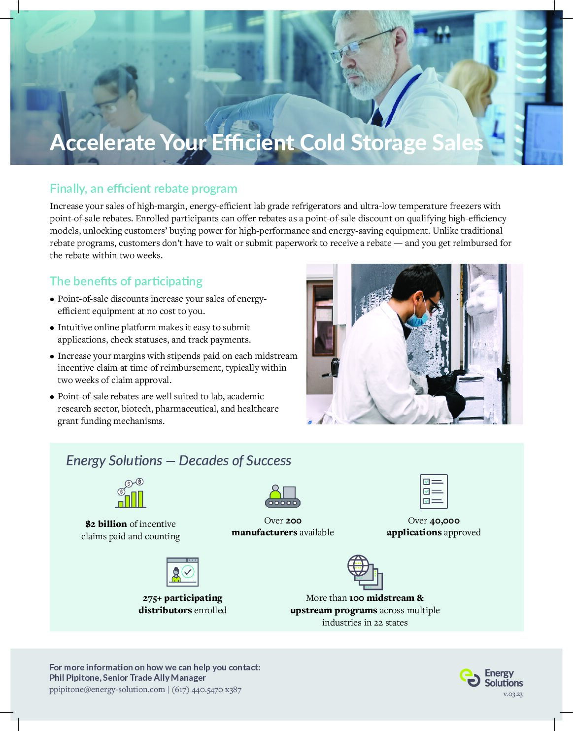 Life Science Programs - Energy Solutions